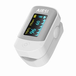 AIESI® Saturimetro da dito professionale certificato Pulsossimetro con ...