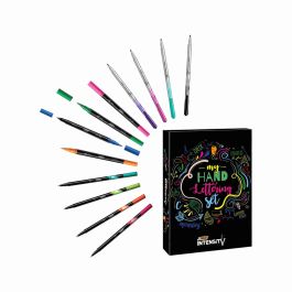 BIC - My Hand Lettering Set: 20 Pennarelli Punta Fine BIC Intensity, 12 ...
