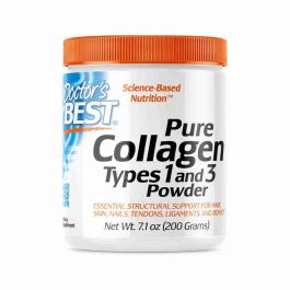 Doctor's Best, Pure Collagen Type 1 e 3, 200g in Polvere, Testato in ...