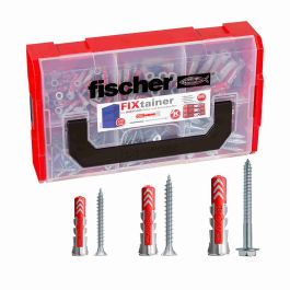 Fischer FixTainer DuoPower con Viti, Valigetta 105 Tasselli Universali Duopower con Vite ...