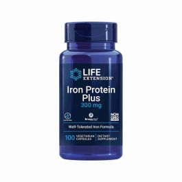 Life Extension - Iron Protein Plus (Ferro), 15mg, 100 Capsule vegetali ...