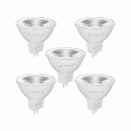 Linkind Lampadine LED GU5.3 MR16, 5W(Equivalenti a 50 W), Luce Bianca Fredda 5000K, 520 Lumen ...